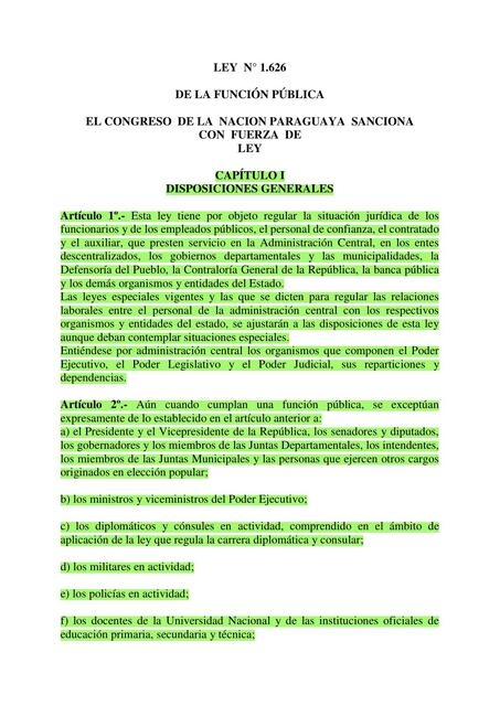 2 LEY N 1 626 | Armando Riveros | uDocz