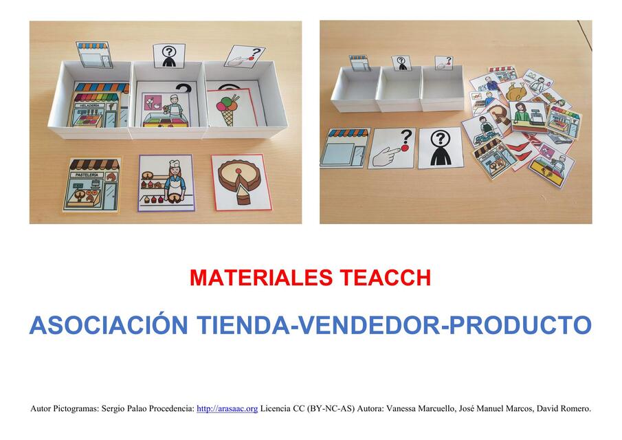 TEACCH Asociacion Tienda Vendedor Producto | Viridiana | uDocz