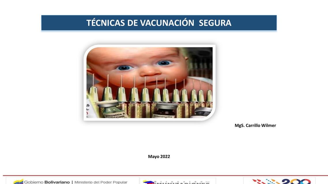 D 1 TECNICAS DE VACUNACION 4 5 WILMER | angelo | uDocz