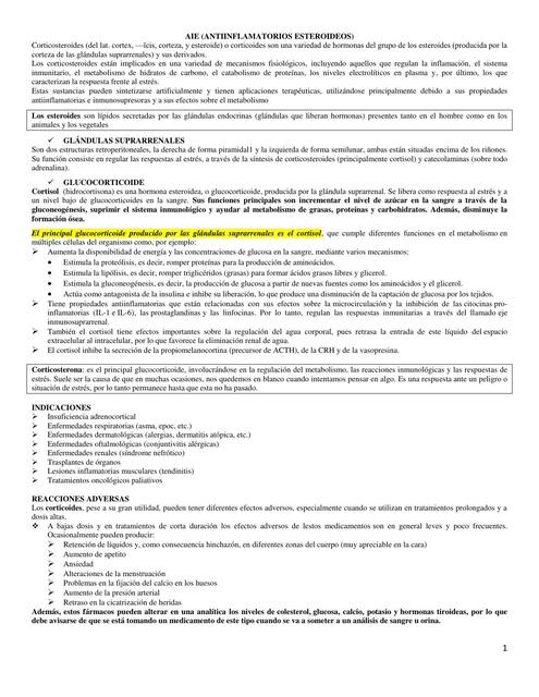 6 Antiinflamatorio Esteroideos | angelo | uDocz