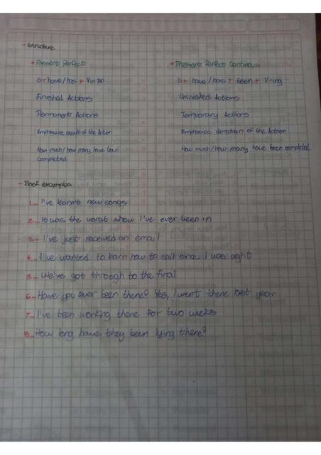 Structure Presen simple and perfect | Eithan | uDocz