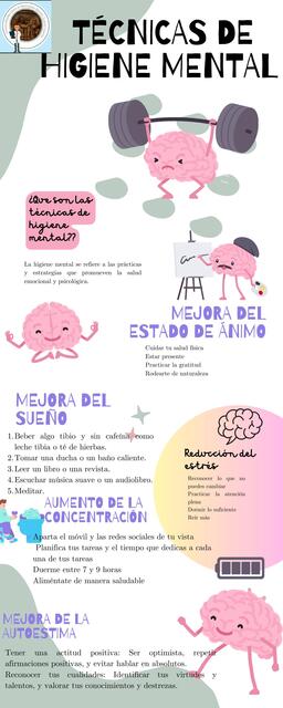 Infografía ejercicio físico y salud mental ilustra | Naomi Cervantes ...