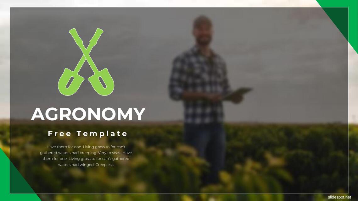 Agronomy Template | Ari Godoy | uDocz