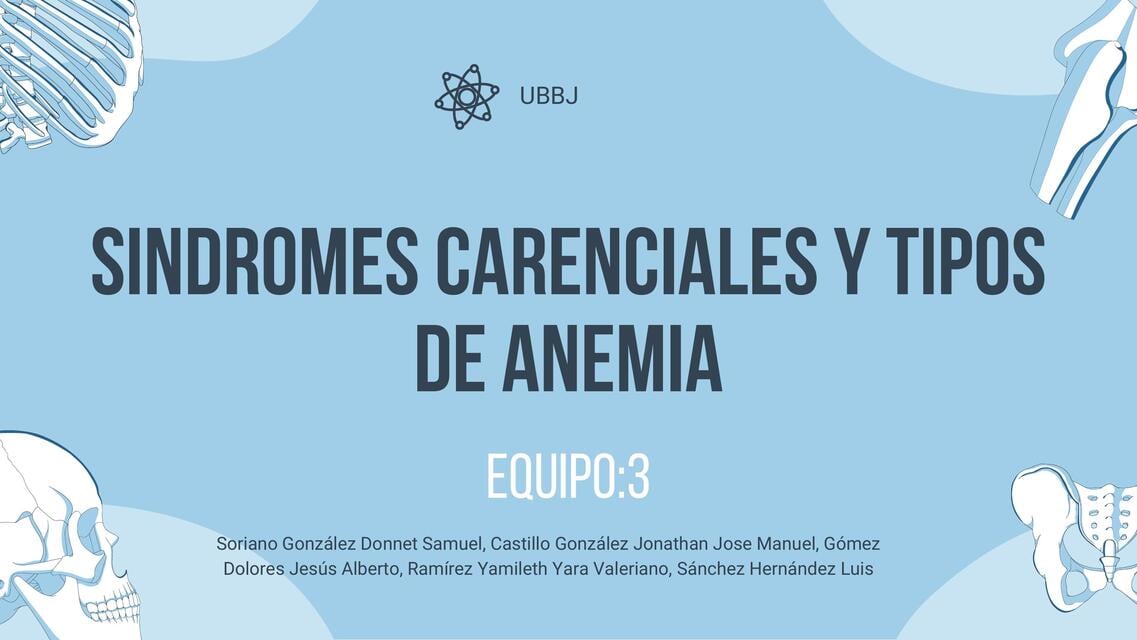 sindromes carenciales | Luz Lazo | uDocz