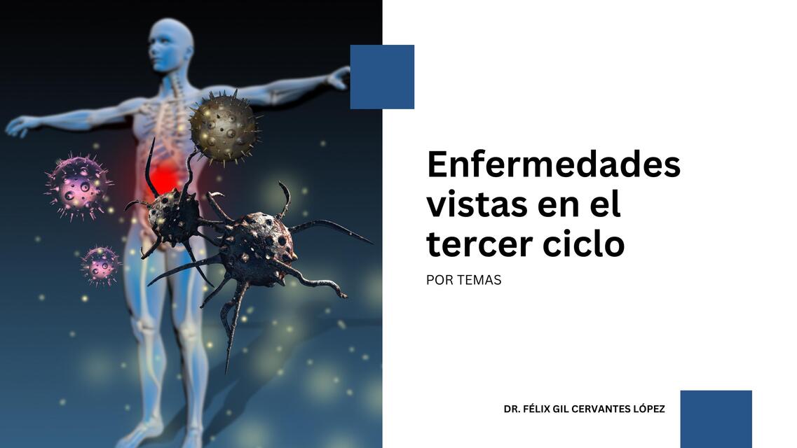 ENFERMEDADES VISTAS EN EL TERCER CICLO POR TEMAS | Luz Lazo | uDocz