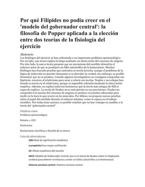 Por qué Filípides no podía creer en el docx | Soni Moreno | uDocz
