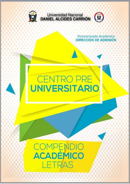 MODULO LETRAS CEPRE I 1 | Solanch | uDocz