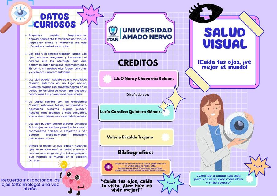 Triptico Salud Visual | Elizalde Trujano Valeria | uDocz
