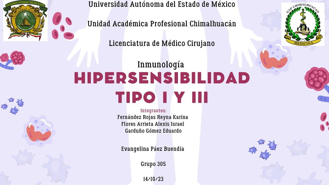 HIPERSENSIBILIDAD | Anayeli Rafael Sánchez | uDocz