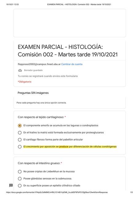 Compilado histología | Julieta Kozickii | uDocz