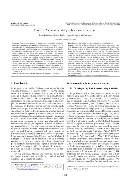 FernándezPinto Empatía | Ccxxc | uDocz