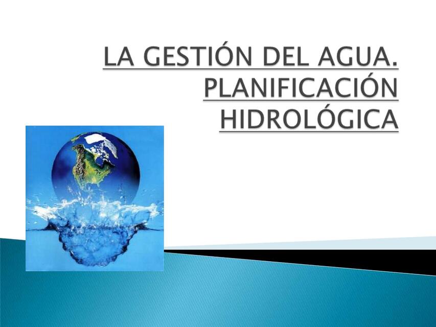 Gestion Del Agua Walter Udocz