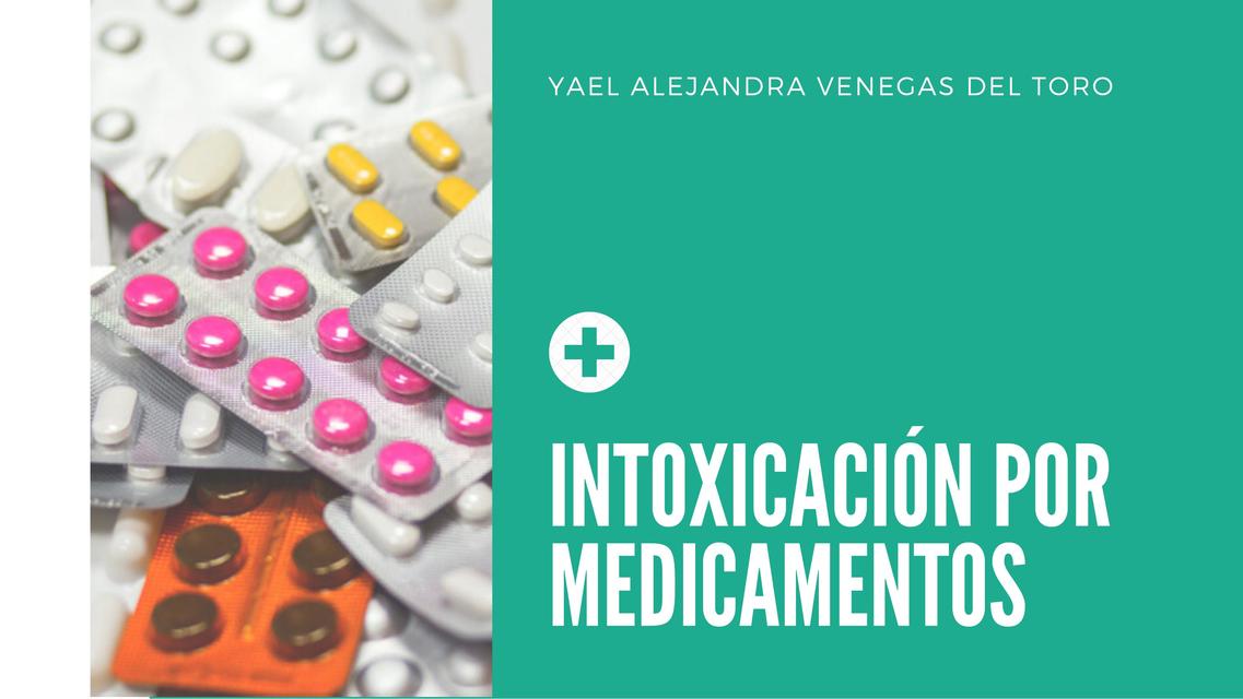 INTOXICACIoN POR FaRMACOS | Ale Venegas | uDocz