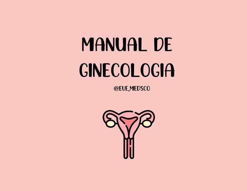 Manual ginecologia | Mafe Rios | uDocz