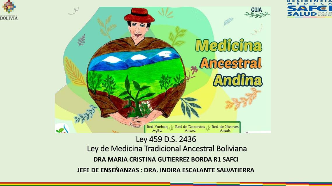 ley de medicina tradicional ancestral 459 Cristina | Cristina Gutiérrez | uDocz