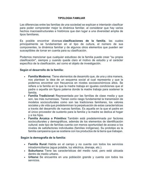 3 TIPOLOGIA FAMILIAR | Ángeles Paola | uDocz