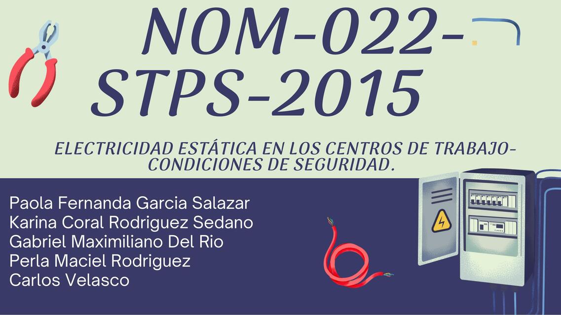 NOM 022 STPS 1 pdf | CARLOS ANTONIO | uDocz