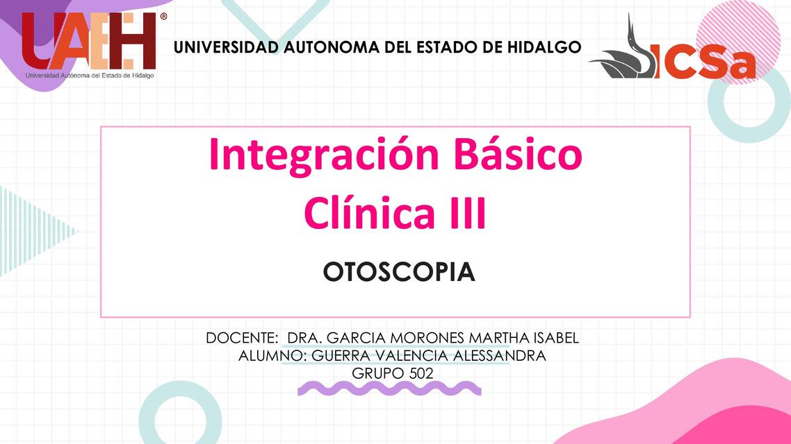 otoscopia | Ale Guerra | uDocz