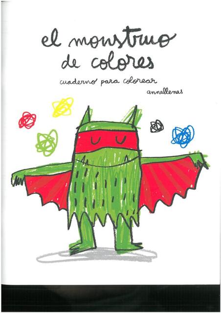 Anna Llenas Serra El Monstruo de Colores Cuaderno | Ivana Molina | uDocz