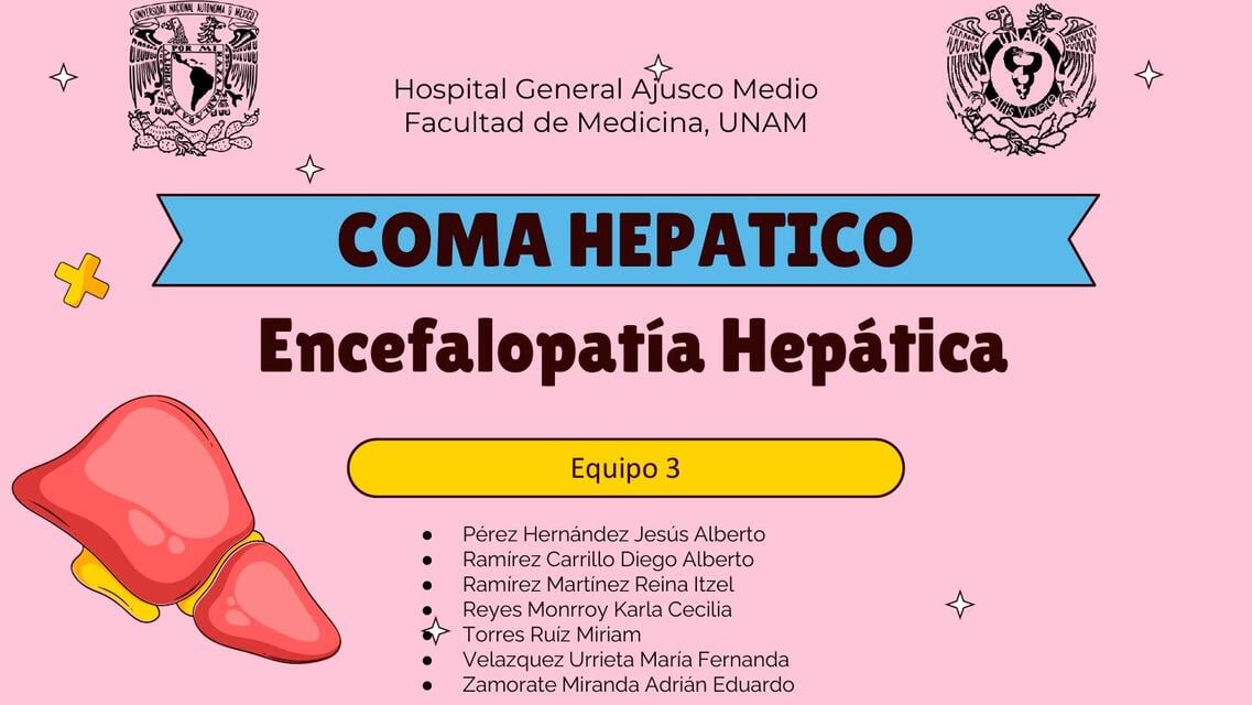Coma Hepatico | Diego Alberto Ramírez Carrillo | uDocz