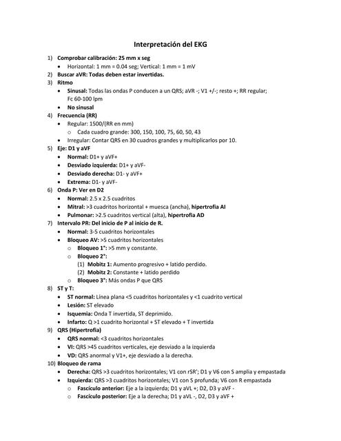 Interpretación del EKG | Jesus Ruiz | uDocz