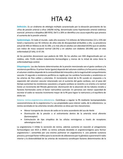 HTA resumen mio | Azael Mendieta | uDocz