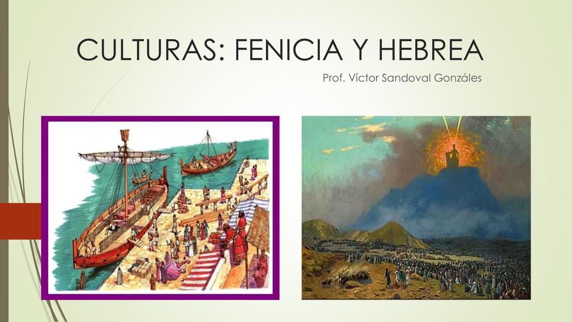 CULTURAS FENICIA Y HEBREA | Katherin Vanessa Ticlia Beltran | uDocz