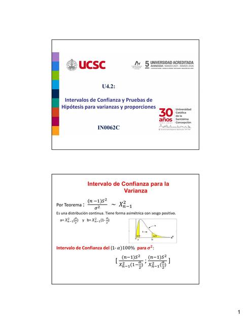 Ppt U4 2 IC y PH variqanza y proporción | Monserrat | uDocz