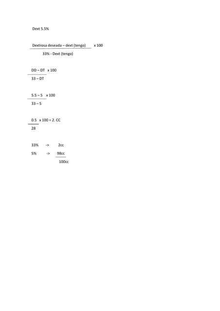 dextrosa formula | PABLO ITALO SUAREZ ANDRADE | uDocz