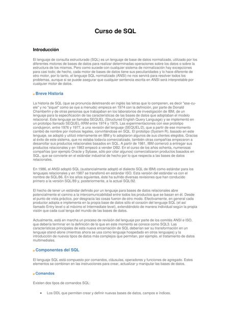 Curso de SQL | Mariana Castillo | uDocz