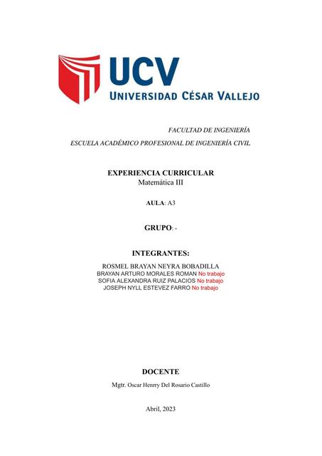 caratula todas docx 1 | ROSMEL BRAYAN NEYRA BOBADILLA | uDocz