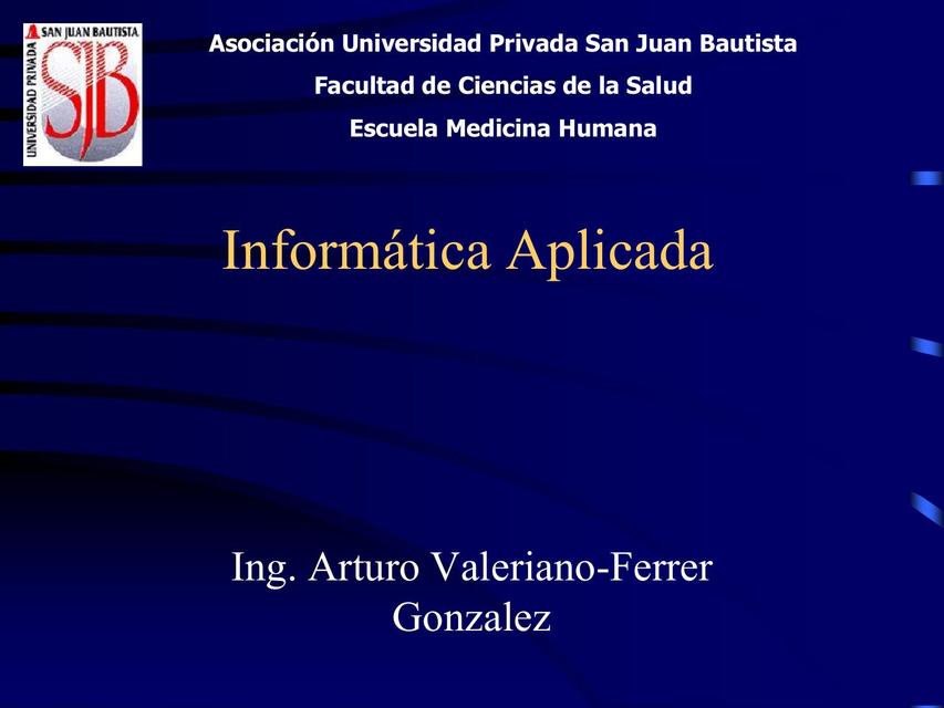 Informática Aplicada | Ahmed Casana | uDocz