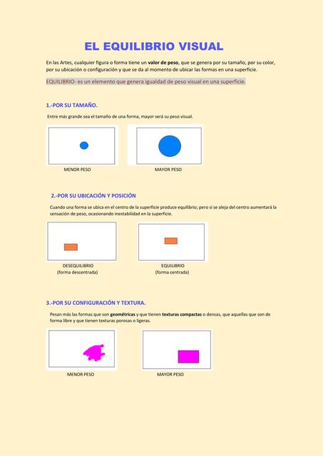 EL EQUILIBRIO VISUAL | Raúl Lara | uDocz