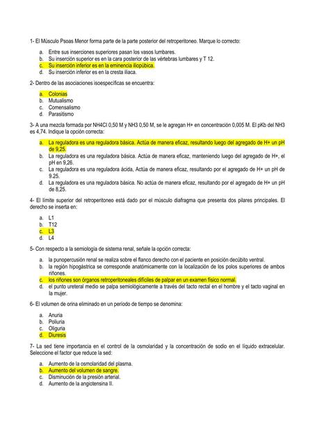 EXAMEN SHM EFC | Medula_Med | uDocz