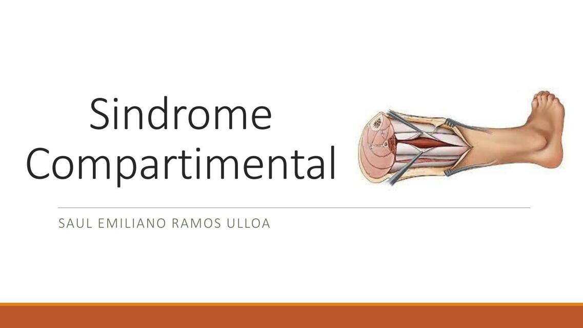 Sindrome compartimental TYO | Emiliano | uDocz