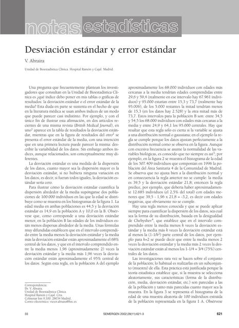 Desviación estándar y error estándar | Josmar | uDocz