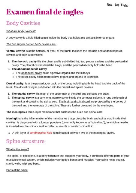 Final de ingles | Santi | uDocz