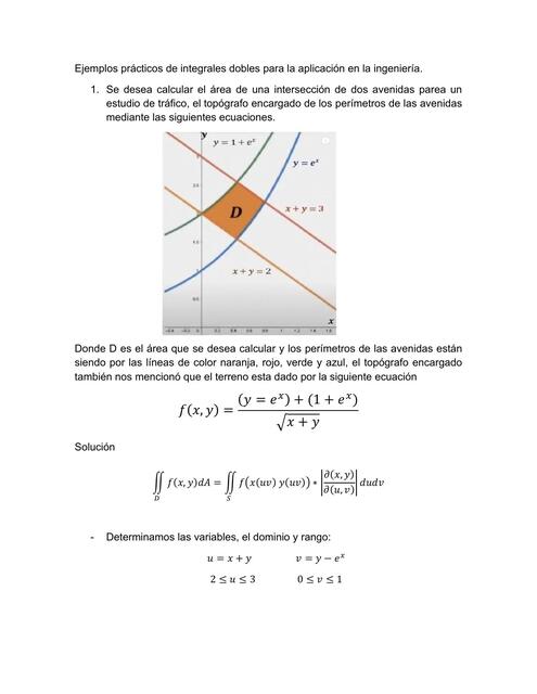 Ejemplos prácticos de integrales dobles para la ap | Hiener Bustamante ...