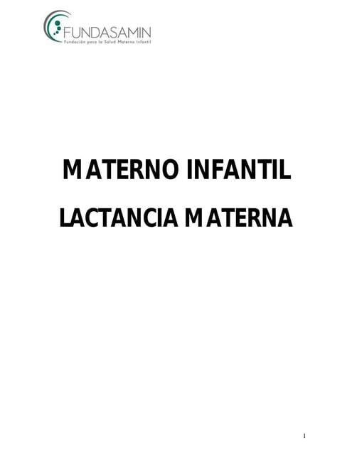lactancia fundami | Eva Martín | uDocz