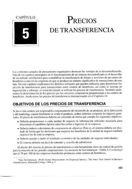 capitulo 05 precios de transferencia | Marco Rivera | uDocz