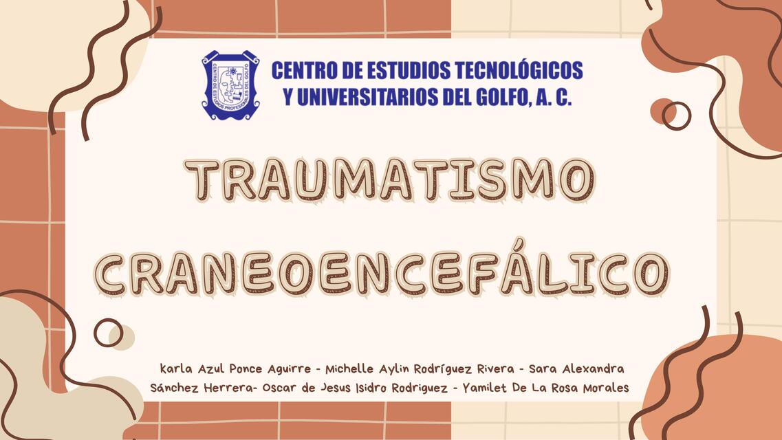 Traumatismo craneoencefalico | Oscar | uDocz