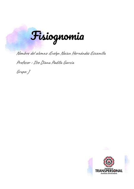 Fisiognomia | Evelyn | uDocz