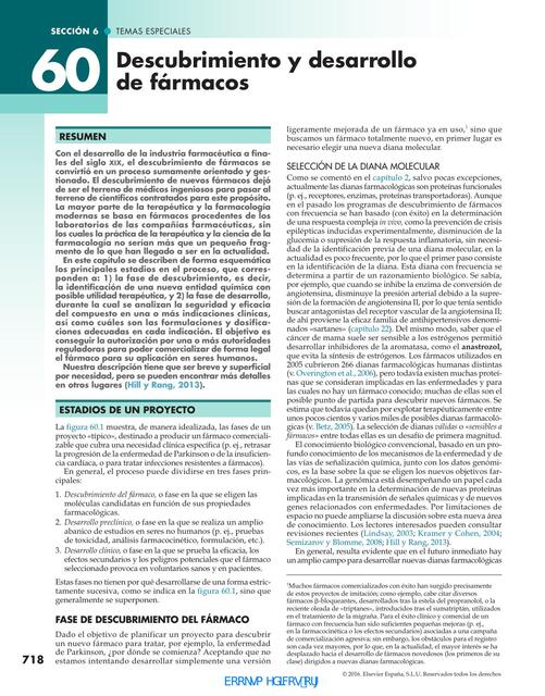 Descubrimiento y desarrollo de farmacos - Rang y Dale Farmacologia | Celeste Codutti | uDocz