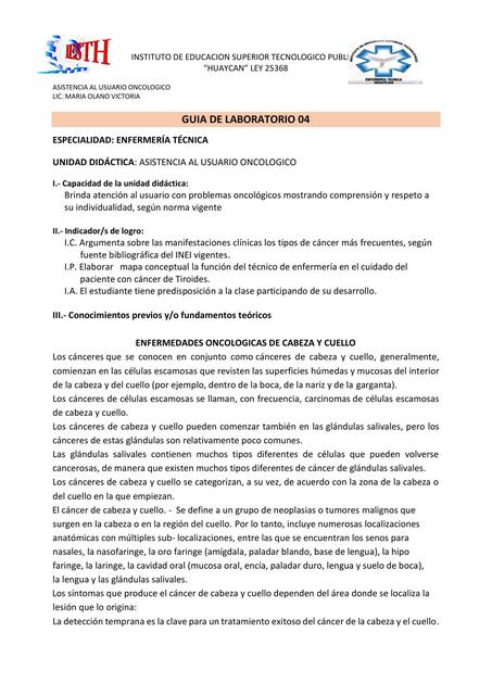 GUIA DE LABORATORIO 04 | Luz marilia | uDocz