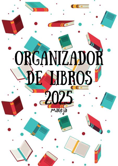 Organizador de libros 2025 | Maleja | uDocz