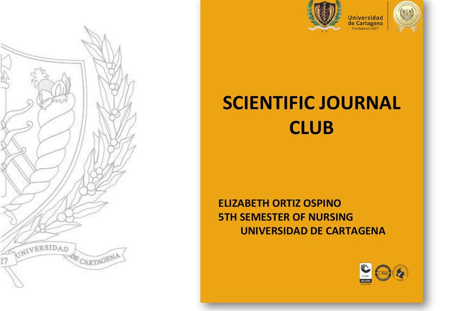 SCIENTIFIC JOURNAL CLUB 2 | Elizabeth Ortiz O | uDocz