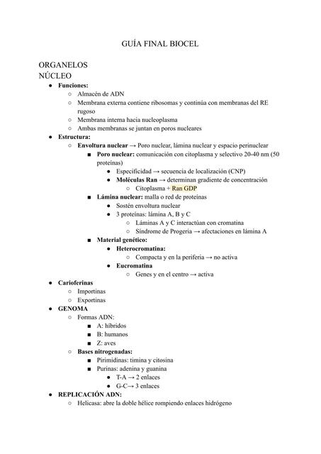 GUÍA FINAL BIOCEL | Andrea Gomez | uDocz