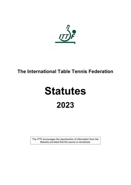 A3 ITTF Statutes clean version | Joseline Alarcon | uDocz