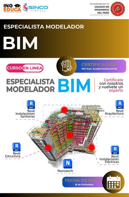 BROCHURE MODELADOR BIM | Alex Vargas | uDocz