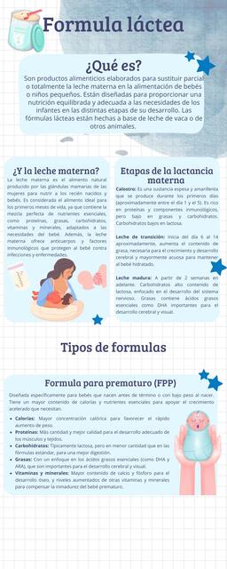 Formulas lacteas | Alejandra | uDocz